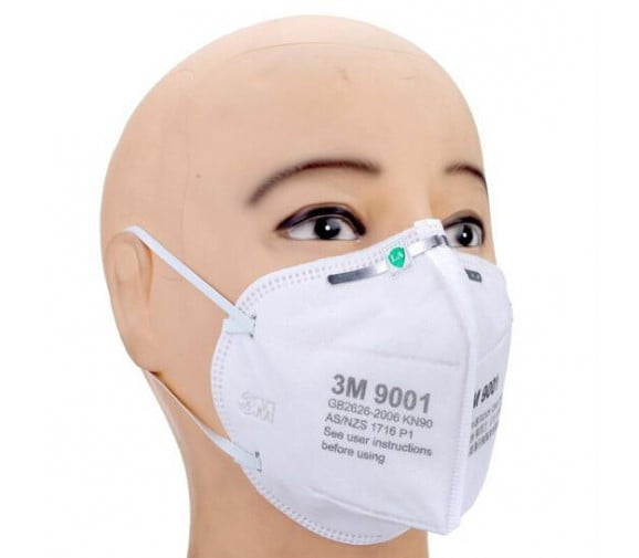 3M 9001折叠式防尘口罩--广州防尘口罩批发